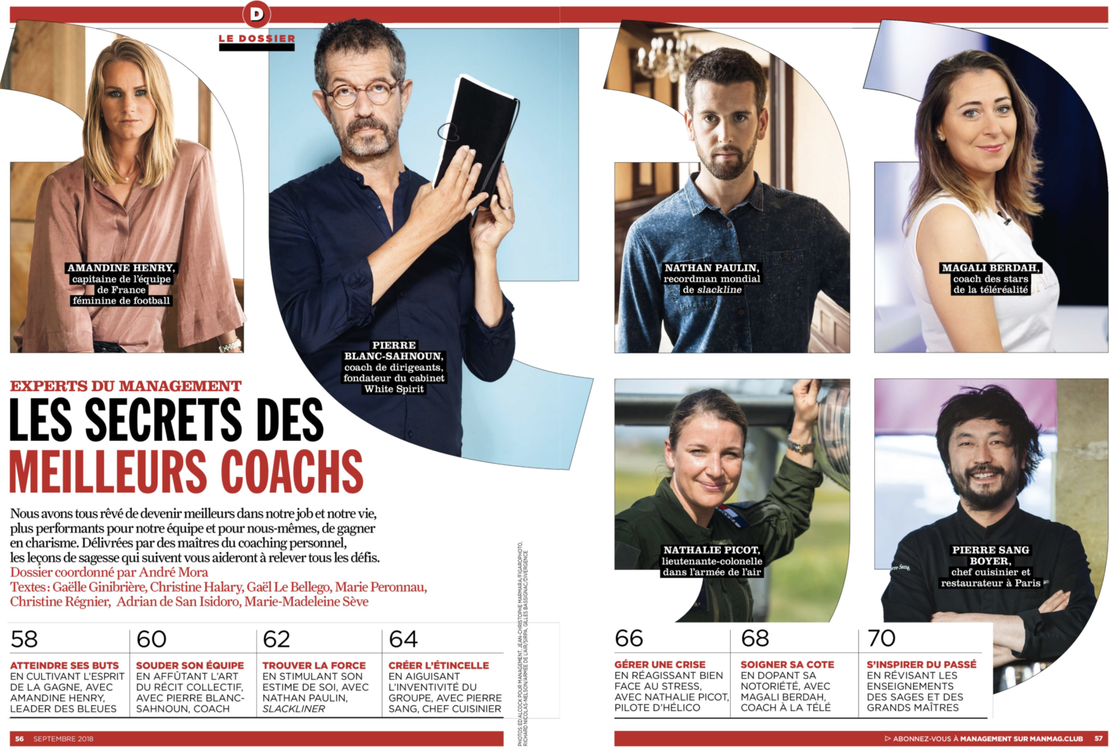 Couverture Management Magazine septembre 2018 – Nathan Paulin